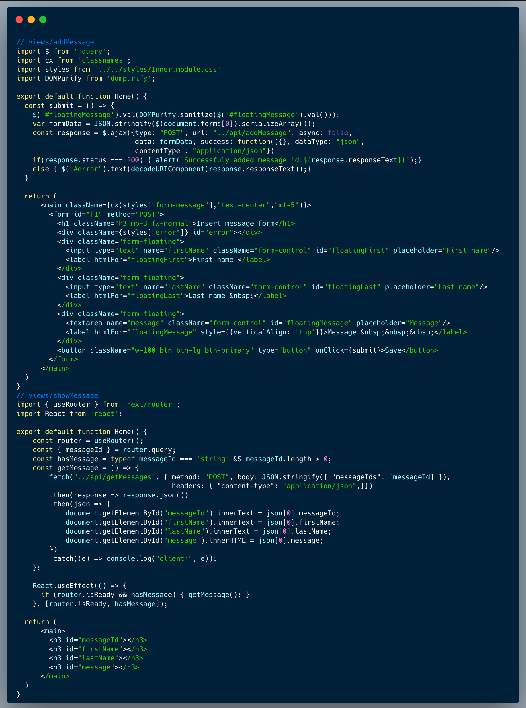 Wizer Ctf 10 Messages App